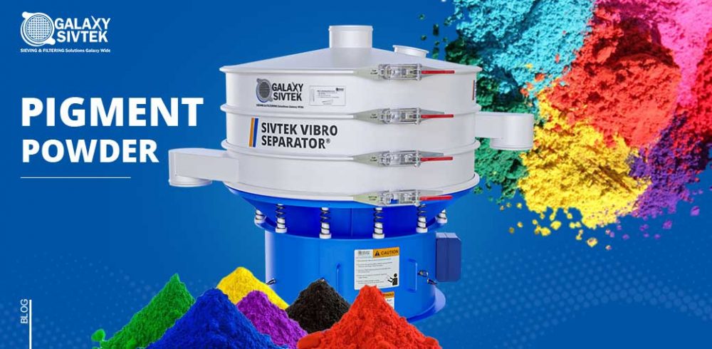 Sieving Powder Pigment Precisely & Accurately