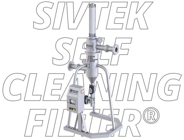 High-quality filtration with a self cleaning filter | Galaxy Sivtek