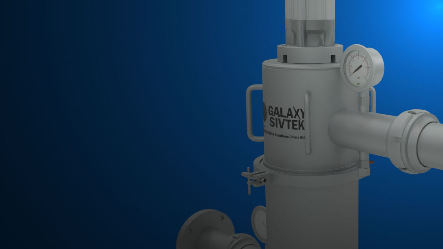 High-quality filtration with a self cleaning filter | Galaxy Sivtek