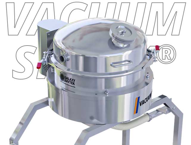 Pneumatic sieving & Screening | vacuum sieve | Galaxy Sivtek