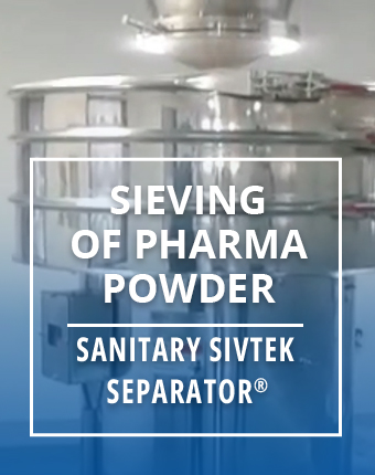 Screening Pharma Powder